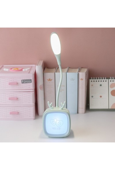 Famelya Akrobatik Şarjlı Televizyon Masa Lambası Üç Fonksiyonlu