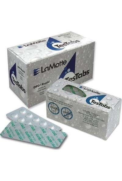 Lamotte Klor Hapı Tablet 1000 Ölçüm (Dpd1) (Cihaz) Lamotte Klor Hapı Tablet 1000 Ölçüm (Dpd1) (Cihaz)