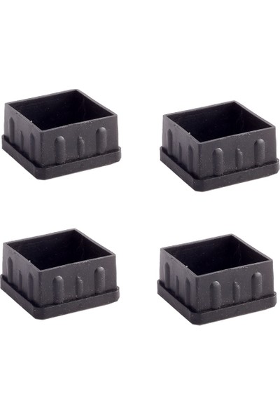 Hobbi Iç Kare Papuç - Sehpa Papucu - Sandalye Papucu 40x40 - 4 Adet Hobbi Iç Kare Papuç - Sehpa Papucu - Sandalye Papucu 40x40 - 4 Adet