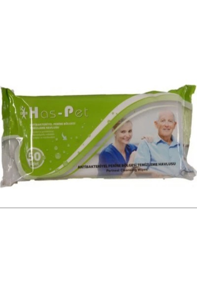 Haspet Antibakteriyel Perine Bölgesi Temizleme Havlusu 50`li 5 Paket Haspet Antibakteriyel Perine Bölgesi Temizleme Havlusu 50`li 5 Paket
