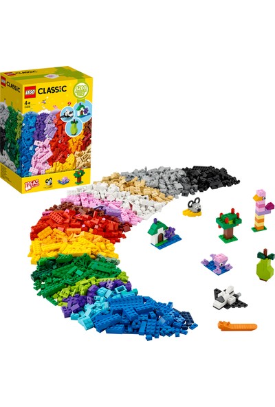 LEGO Classic 1200 Parçalık Yaratıcı Parçaları Kutusu (11016) - Çocuk Oyuncak Yapım Seti LEGO Classic 1200 Parçalık Yaratıcı Parçaları Kutusu (11016) - Çocuk Oyuncak Yapım Seti