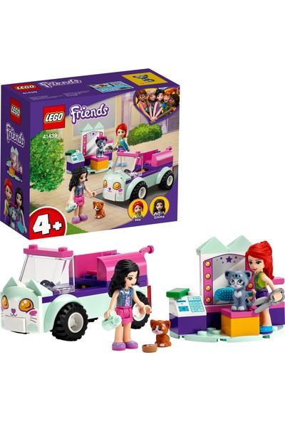 LEGO® Friends Kedi Kuaförü Arabası 41439 - Çocuklar için Oyuncak Yapım Seti (60 parça) LEGO® Friends Kedi Kuaförü Arabası 41439 - Çocuklar için Oyuncak Yapım Seti (60 parça)