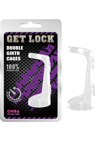 Chisa Silikon Şeffaf Penis Kafesi