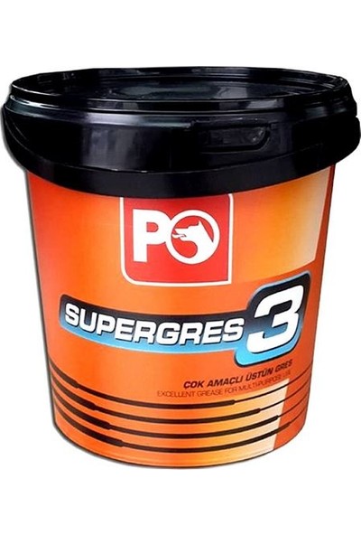 Petrol Ofisi Po Supergres3 Gres Yağı 900 gr Petrol Ofisi Po Supergres3 Gres Yağı 900 gr