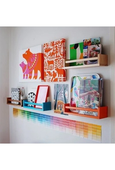 Jaju Baby Çocuk Odası Eğitici 1 Adet Montessori Raf