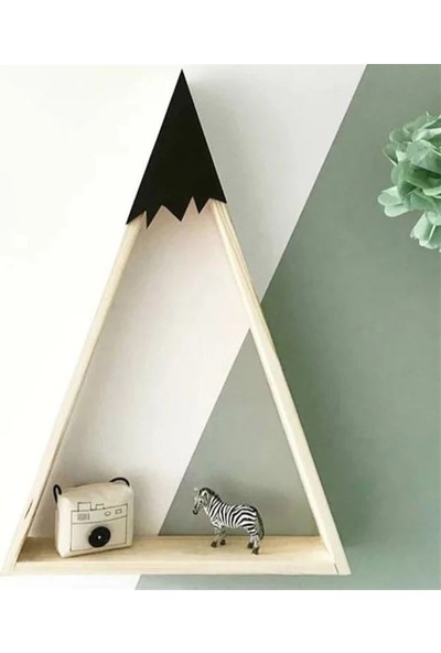 Jaju Baby Kar Modelli Ahşap Raf