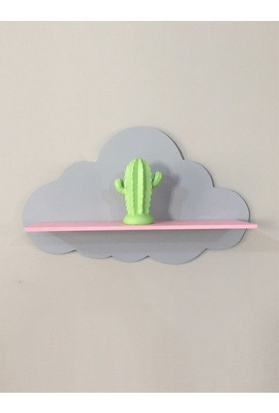 Jaju Baby Bulut Raf Gri 46X28CM