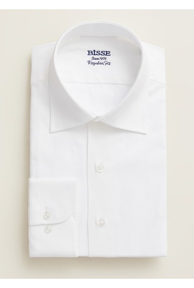 Bisse Regular Fit Düz Klasik Gömlek