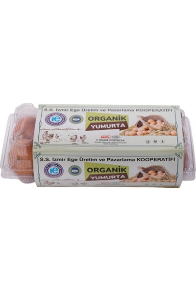 İzmir Ege Üretim ve Pazarlama Kooperatifi Ege Üretim Yumurta 10'lu