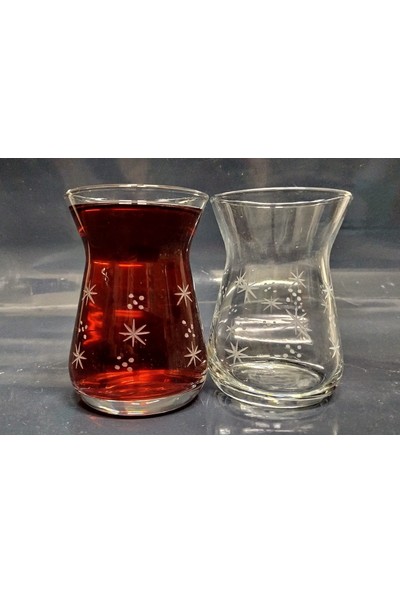 Decocıa Herdem Sema Desen Çay Bardağı 6lı 132CC Kesme Decocıa Herdem Sema Desen Çay Bardağı 6lı 132CC Kesme