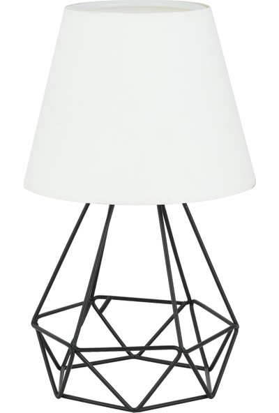 D-Light Prizma Abajur Beyaz