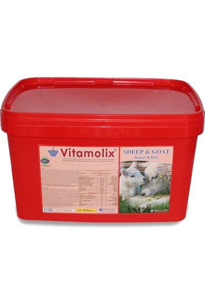 Royal İlaç Vitamolix Sheep And Goat 22,5 kg (Koyun-Keçi-Oğlak Için) Royal İlaç Vitamolix Sheep And Goat 22,5 kg (Koyun-Keçi-Oğlak Için)