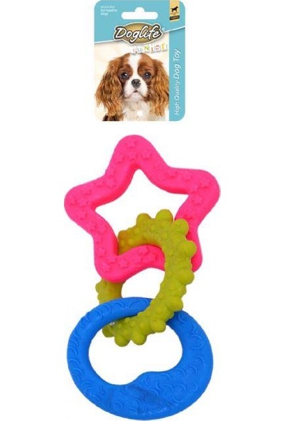 Doglife Kauçuk Dental 3lü Mix Köpek Oyuncağı Doglife Kauçuk Dental 3lü Mix Köpek Oyuncağı