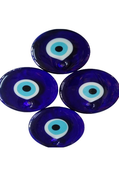 Bodrum Bodrum 4 Adet 10 cm Cam Nazar Boncuğu Bodrum Bodrum 4 Adet 10 cm Cam Nazar Boncuğu