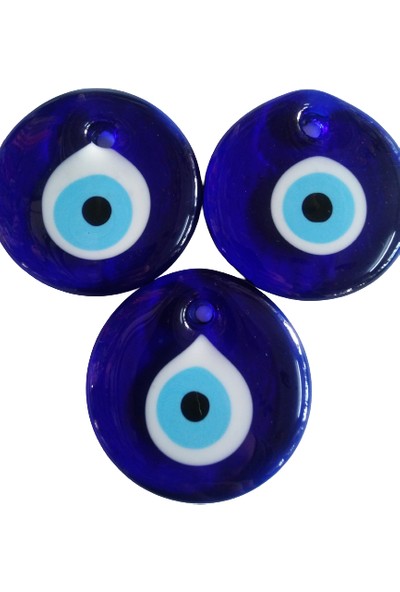 Bodrum Bodrum 3 Adet 8 cm Nazar Boncuğu