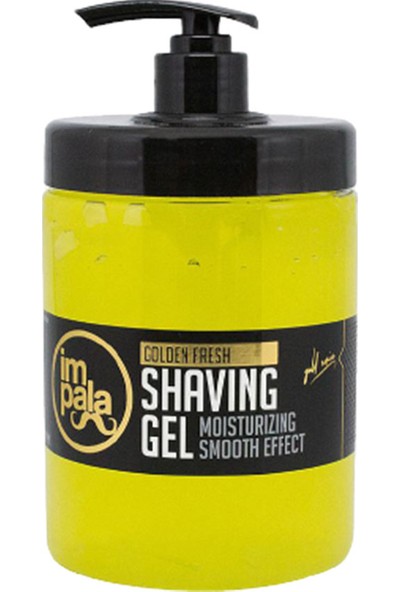 Impala Golden Fresh Shaving Gel Tıraş Jeli 1000 Ml- Sarı Impala Golden Fresh Shaving Gel Tıraş Jeli 1000 Ml- Sarı