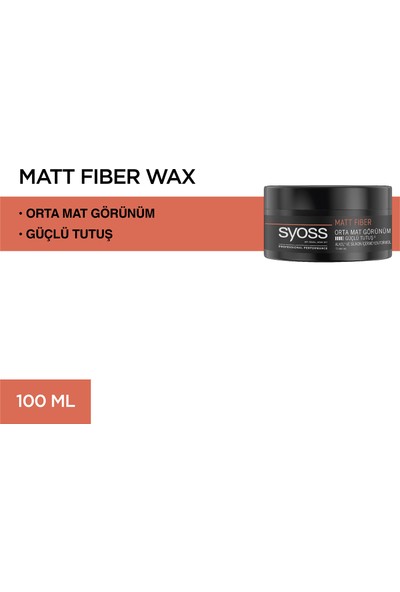 Syoss Matt Fiber Wax Syoss Matt Fiber Wax