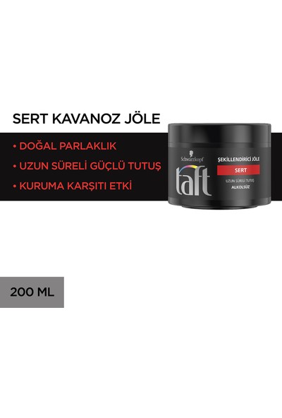 Taft Kavanoz Jöle Sert 200 ml Taft Kavanoz Jöle Sert 200 ml