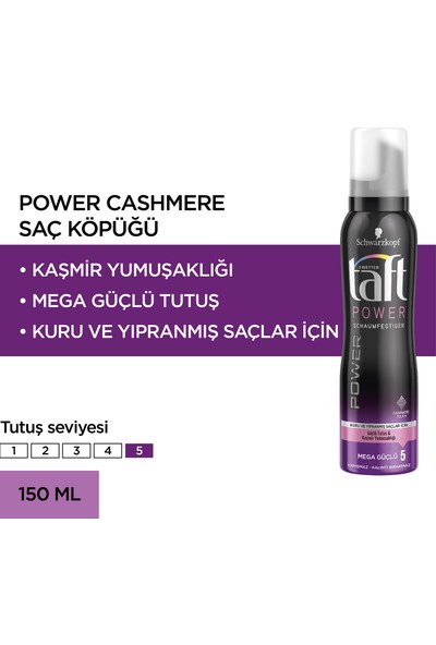 Taft Power Kaşmir Köpük 150 ml