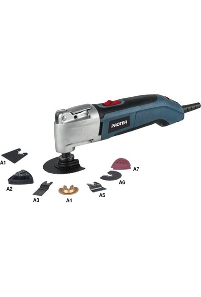 Proter Pr 1001 Elektrikli Çok Amaçlı Multi Makine 80 mm - 300 W Proter Pr 1001 Elektrikli Çok Amaçlı Multi Makine 80 mm - 300 W