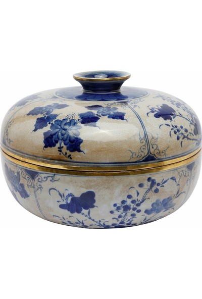 Yargıcı Dekoratif Obje - Blue Blanc Kutu (32X22CM) Yargıcı Dekoratif Obje - Blue Blanc Kutu (32X22CM)