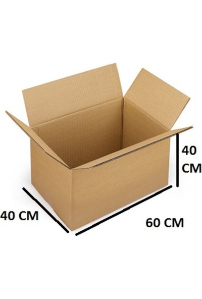 ABK PLASTİK Taşıma Koli 60X40X40 Karton Koli