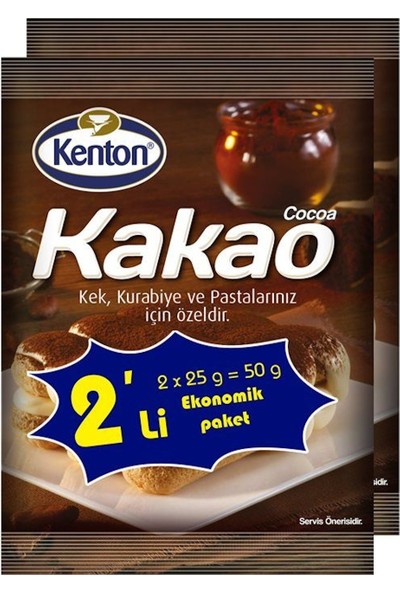 Kenton Kakao 2'li 50 gr