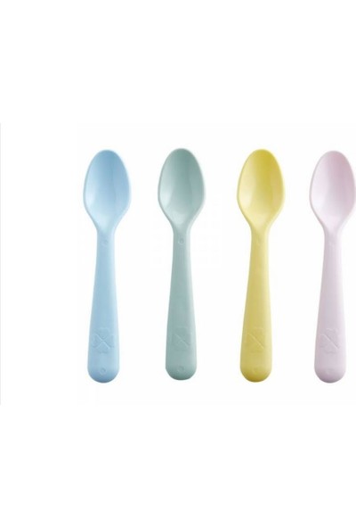 İkea Renkli Mama Kaşığı 4lü