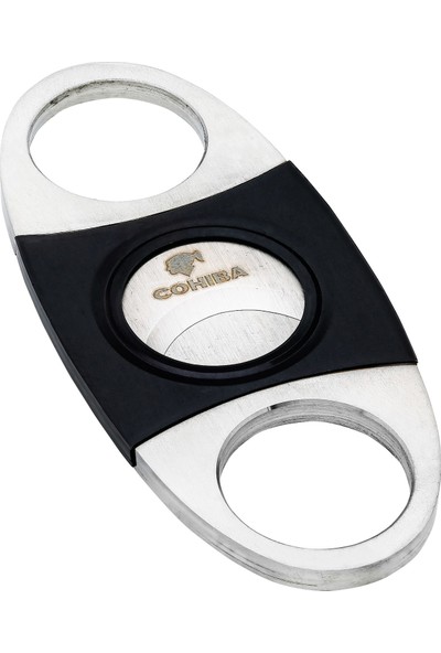 Cohiba Siyah Gri Komple Çelik Puro Makası RA65SY