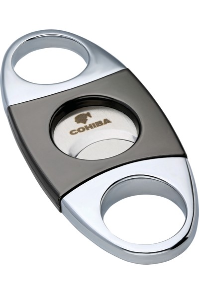 Cohiba Siyah Gri Komple Çelik Puro Makası RA66SYBY Cohiba Siyah Gri Komple Çelik Puro Makası RA66SYBY