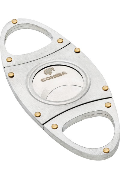 Cohiba Kutusunda Gri Çelik Puro Makası RA60BY Cohiba Kutusunda Gri Çelik Puro Makası RA60BY