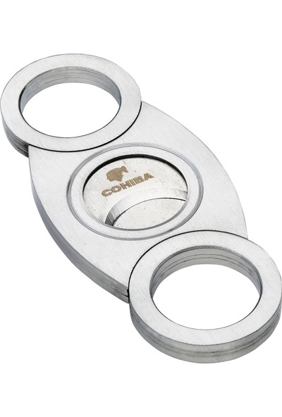 Cohiba Komple Çelik Arkası Düz Hizalamalı Puro Makası RA67