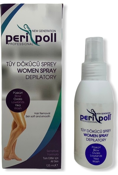 Peri Poll Tüy Dökücü Sprey Bayan