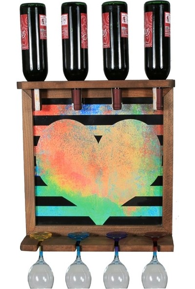 Bahat Tablolu Ahşap Şaraplık Viski Bira Salon Bar Mutfak Dekoru 44*49 cm Bahat Tablolu Ahşap Şaraplık Viski Bira Salon Bar Mutfak Dekoru 44*49 cm