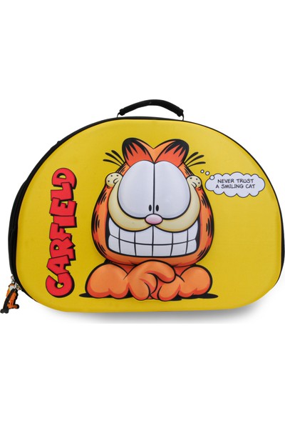Petfan Kedi Taşıma Çantası 3D Eva Garfıeld Kabartmalı Sarı