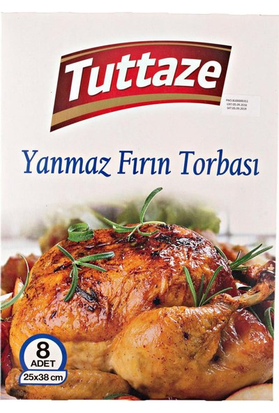 Tuttaze Yanmaz Fırın Torbası