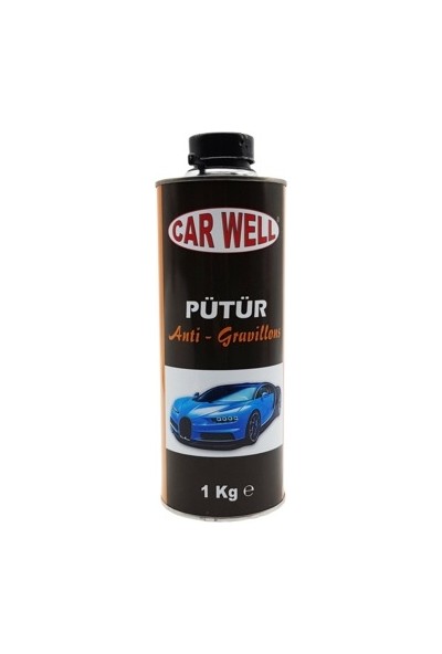 Carwell Anti Gravel Darbe Koruyucu Siyah Pütür Boya Siyah-Gri-Beya 1 kg Carwell Anti Gravel Darbe Koruyucu Siyah Pütür Boya Siyah-Gri-Beya 1 kg