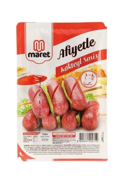 Maret Afiyetle Dana Sosis 200 gr