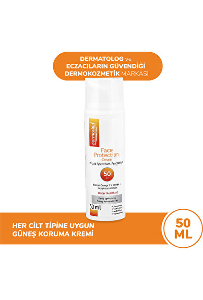 Dermoskin Face Protection Güneş Koruyucu Spf50 50ml Dermoskin Face Protection Güneş Koruyucu Spf50 50ml