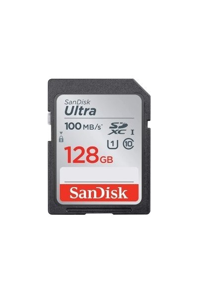 SanDisk Ultra 128GB 100MB/s SDXC Hafıza Kartı (SDSDUNR-128G-GN3IN) SanDisk Ultra 128GB 100MB/s SDXC Hafıza Kartı (SDSDUNR-128G-GN3IN)