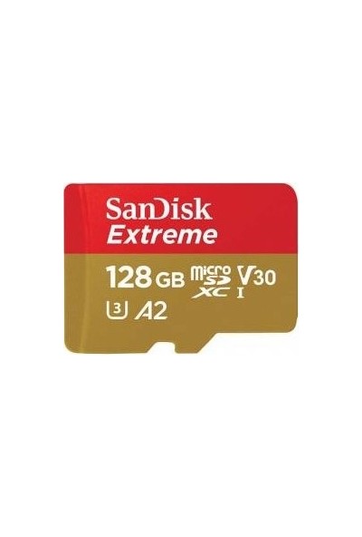 SanDisk Extreme 128GB microSDXC UHS-I Hafıza Kartı (SDSQXA1-128G-GN6MN) SanDisk Extreme 128GB microSDXC UHS-I Hafıza Kartı (SDSQXA1-128G-GN6MN)