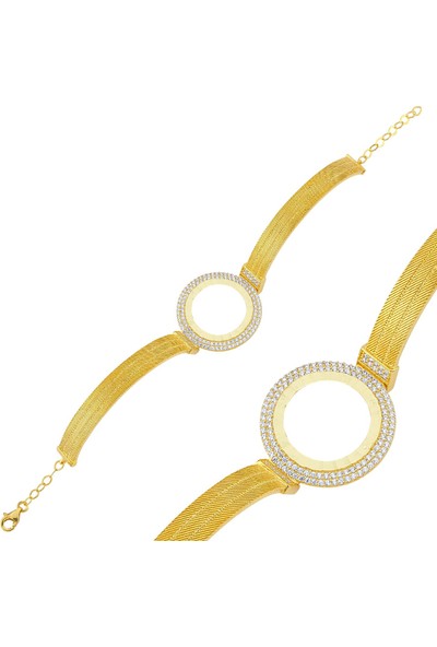 Pirnus Diamond - Altın Bileklik - 14 Ayar Gramı 12,67