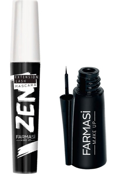 Farmasi Eyeliner + Zen Maskara Farmasi Eyeliner + Zen Maskara