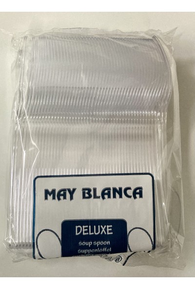 May Blance Plastik Kaşık 100'LÜ May Blance Plastik Kaşık 100'LÜ