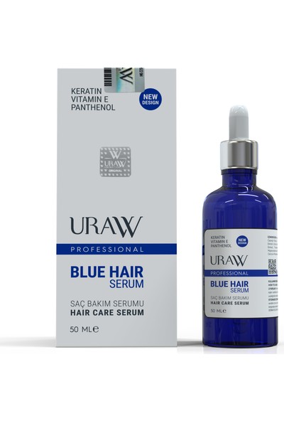Uraw Blue Hair Serum (Mavi Serum)