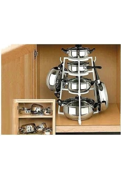 Mycl Dolap Içi Tencere Rafı & Düzenleyici