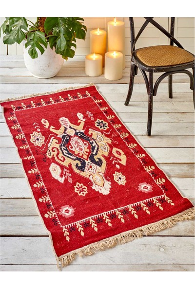 Karaca Home Anatolian Bala Double Face 85x150 cm Kilim Karaca Home Anatolian Bala Double Face 85x150 cm Kilim