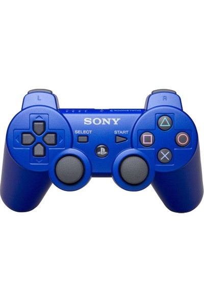 Sony Playstation Ps3 Oyun Kolu Mavi Şarj Kablosu Ile Birlikte Sony Playstation Ps3 Oyun Kolu Mavi Şarj Kablosu Ile Birlikte