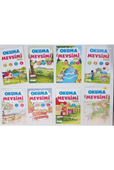 Okuma Mevsimi Elakin Okuma Seti - 8 Kitap