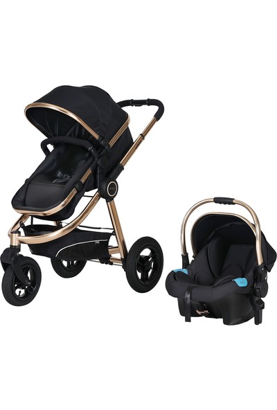 Prego Urban Gold Travel Bebek Arabası 2046 Siyah Prego Urban Gold Travel Bebek Arabası 2046 Siyah